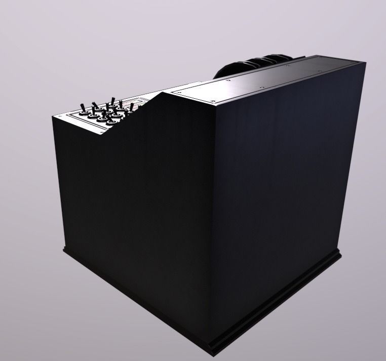 3D model Computer Panel VR / AR / low-poly | CGTrader