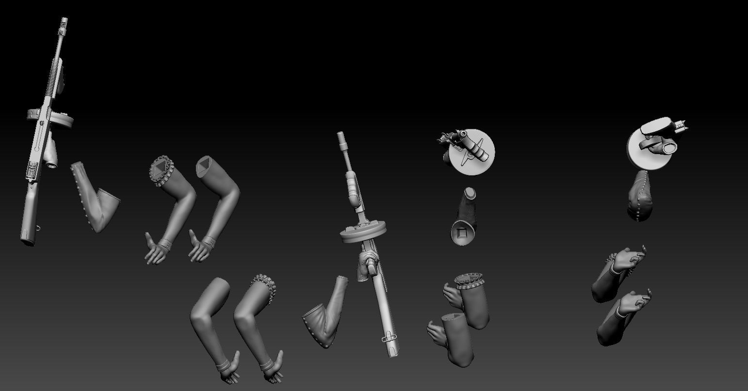 Sally Jupiter Watchmen 3D model 3D printable | CGTrader