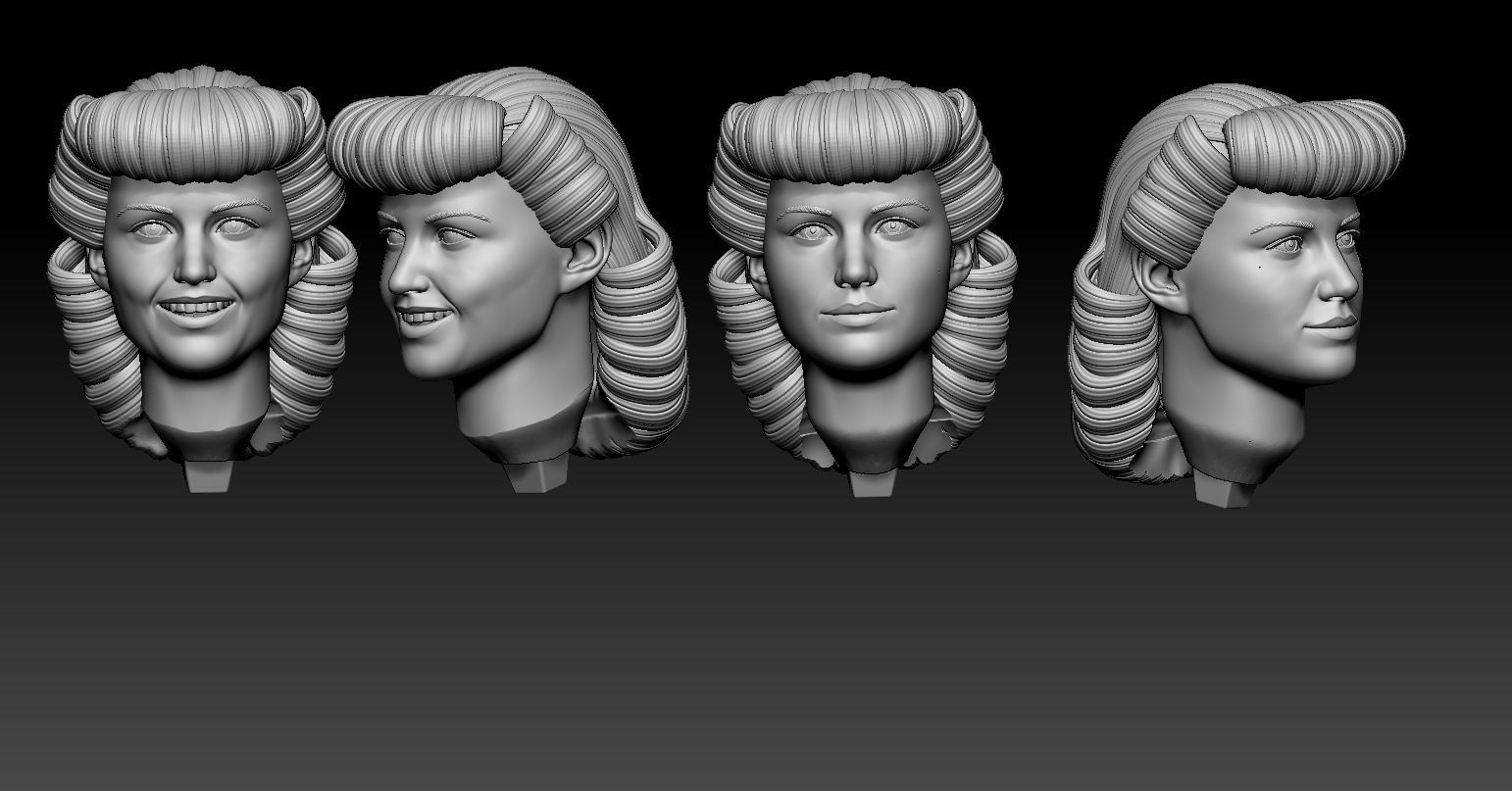 Sally Jupiter Watchmen 3D model 3D printable | CGTrader