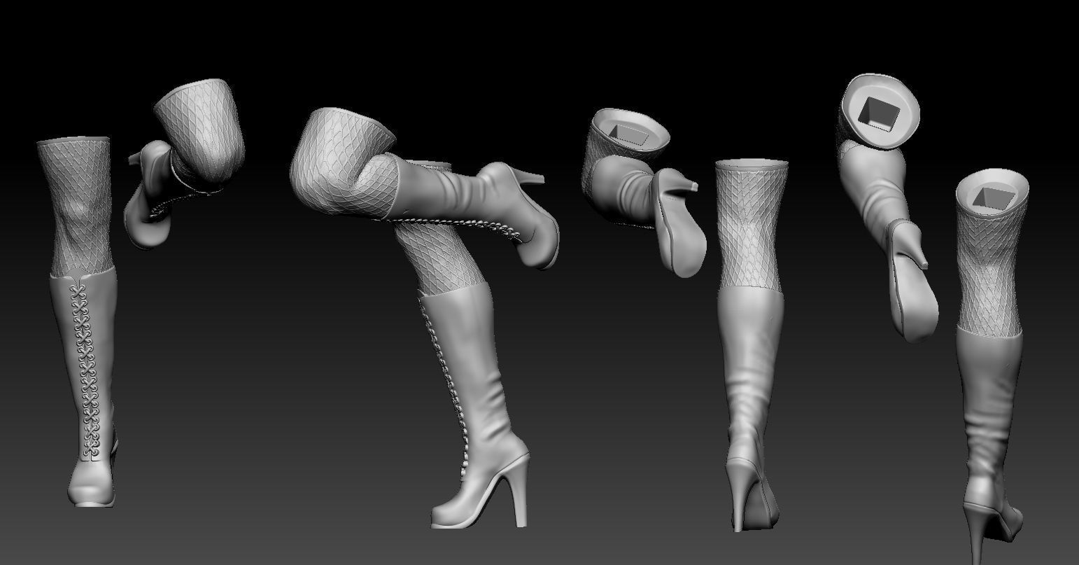 Sally Jupiter Watchmen 3D model 3D printable | CGTrader