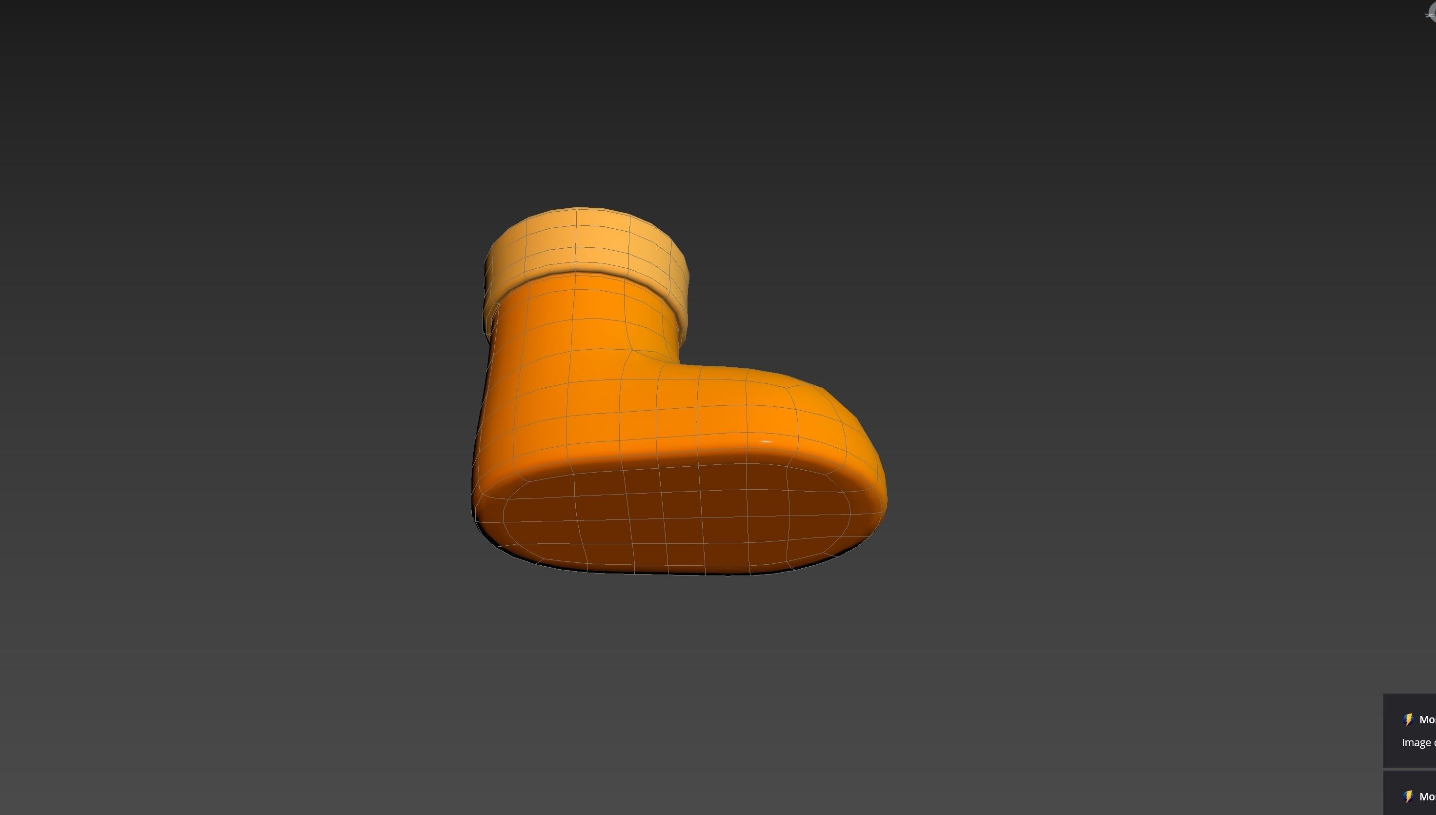 Prop243 Cartoon Boot 3D model | CGTrader