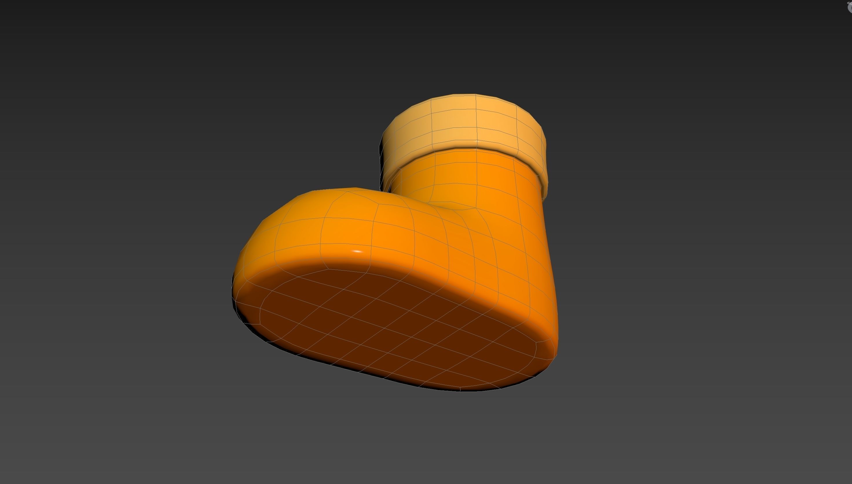 Prop243 Cartoon Boot 3D model | CGTrader