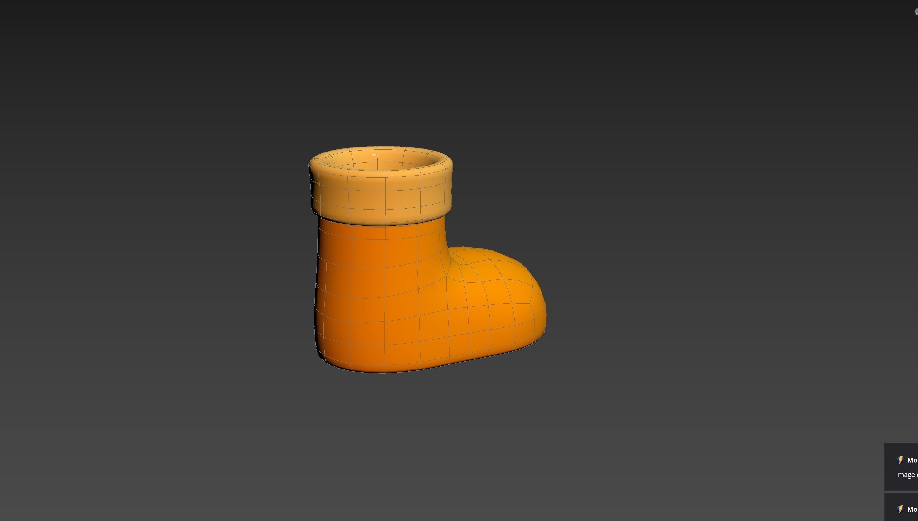 Prop243 Cartoon Boot 3D model | CGTrader
