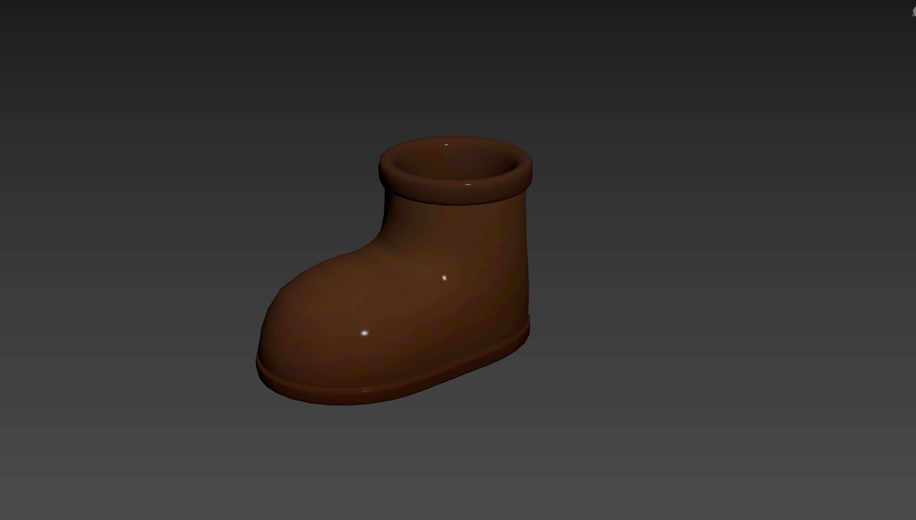 Prop244 Cartoon Boot 3D model | CGTrader