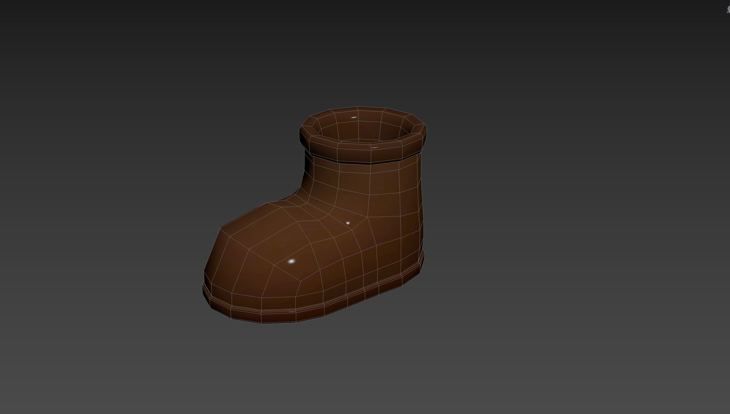 Prop244 Cartoon Boot 3D model | CGTrader