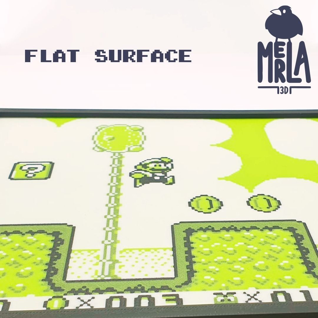 SUPER MARIO PRINT - 3 COLOR MULTICOLORED PRINT 3D model 3D printable ...