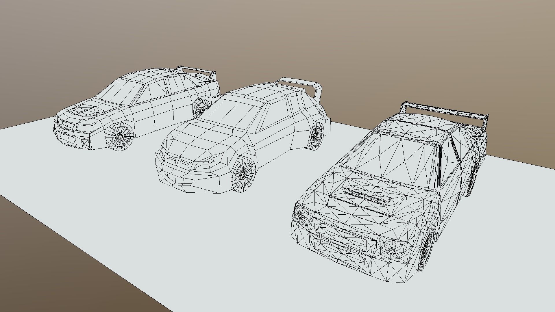 3D model Low Poly Rally Cars VR / AR / low-poly | CGTrader