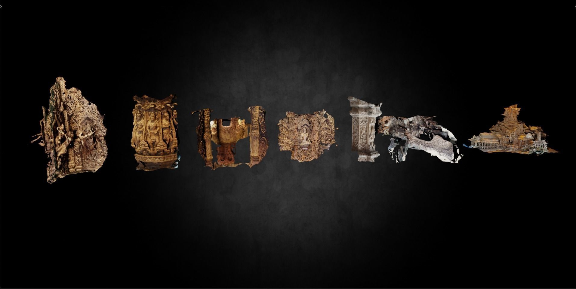 Scans of Thai Temples free 3D model | CGTrader