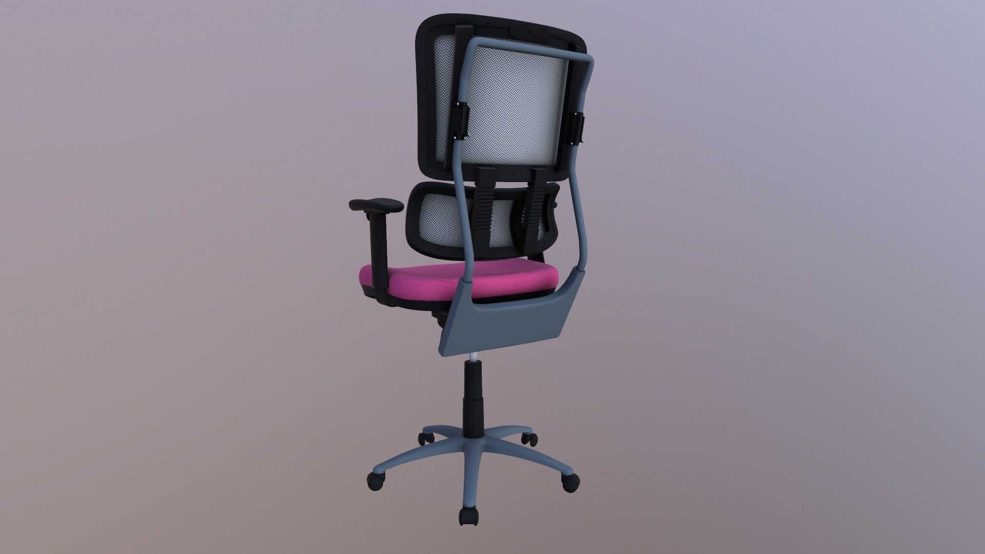 Manager Office Chair with Lumbar 3D model | CGTrader