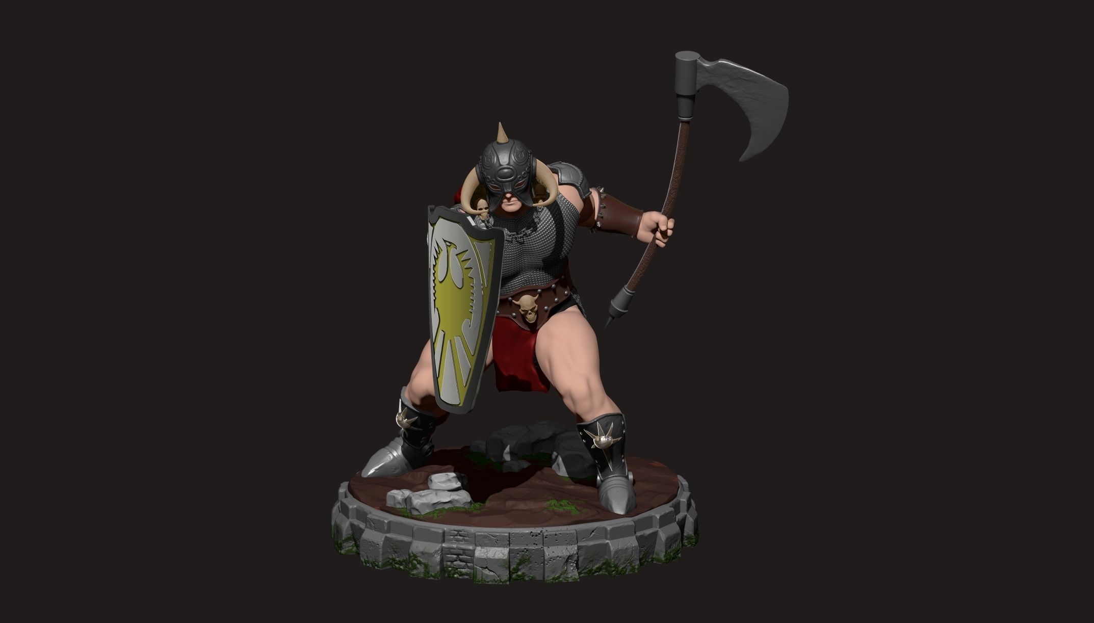 Death Dealer Fanart 3D model 3D printable | CGTrader