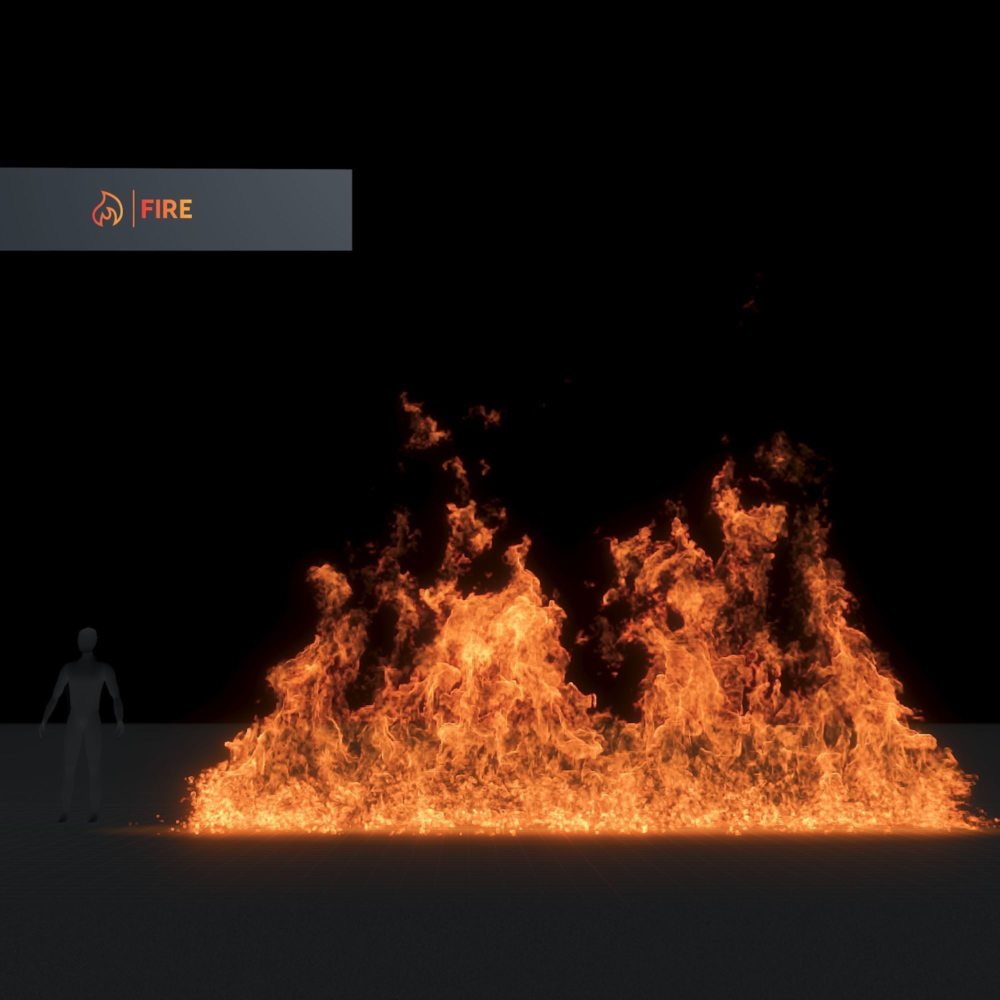 10 Fire Animations Pack 3D model animated | CGTrader