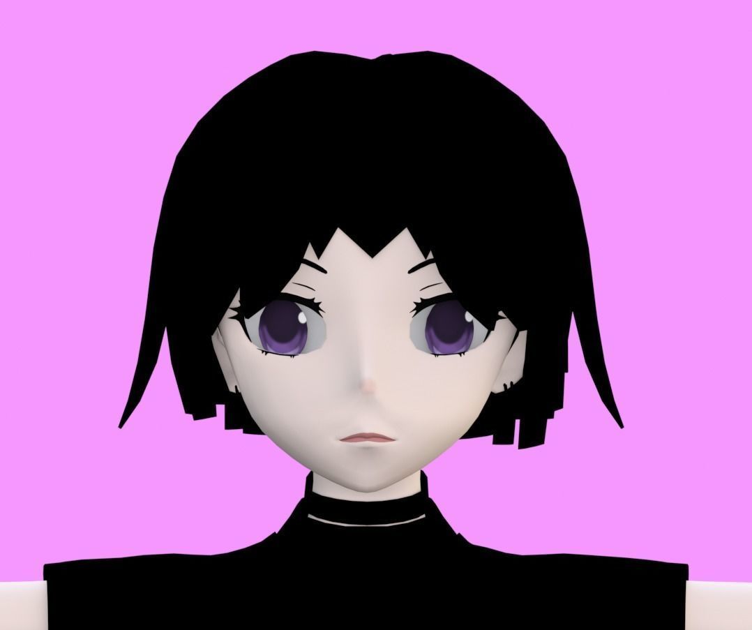 3D model Hanako VRChat VR / AR / low-poly | CGTrader