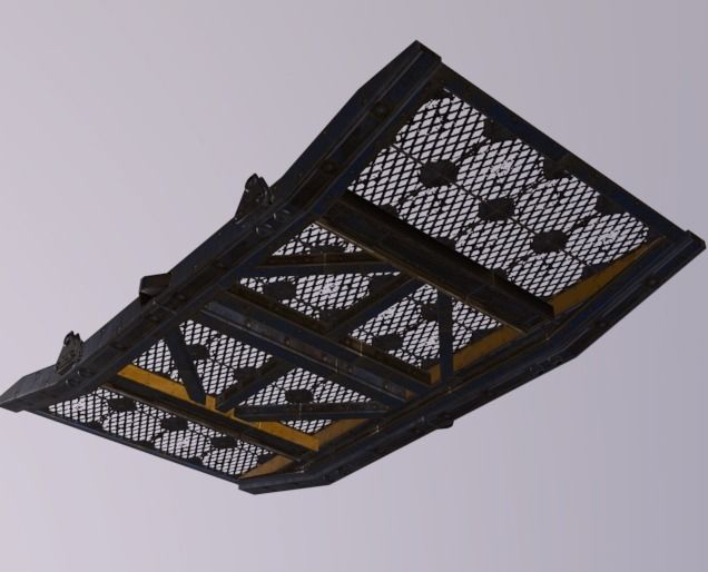 3D model Crane Ramp HideoutVariant VR / AR / low-poly | CGTrader