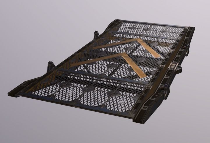 3D model Crane Ramp HideoutVariant VR / AR / low-poly | CGTrader