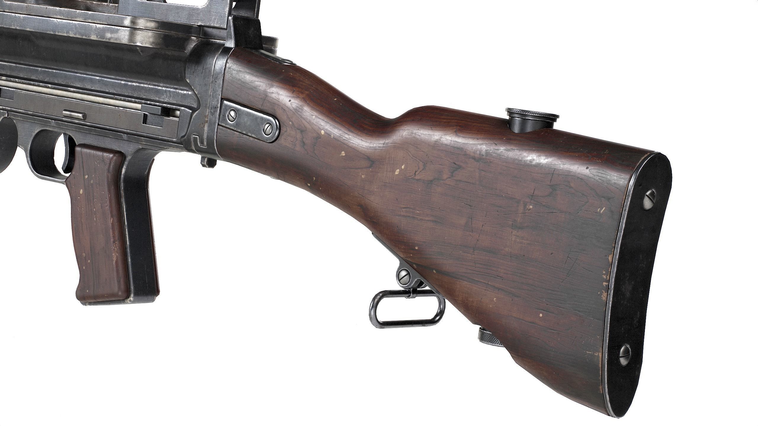 3D model PBR British Lewis Machine Gun VR / AR / low-poly | CGTrader