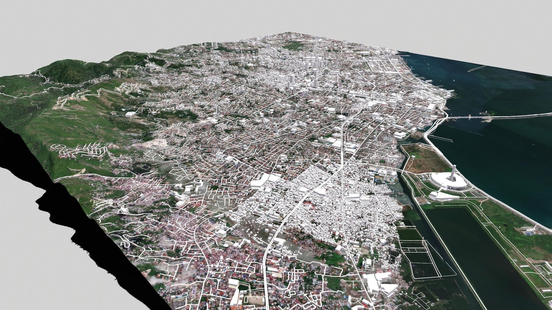 Cityscape Cebu Philippines 3D model | CGTrader