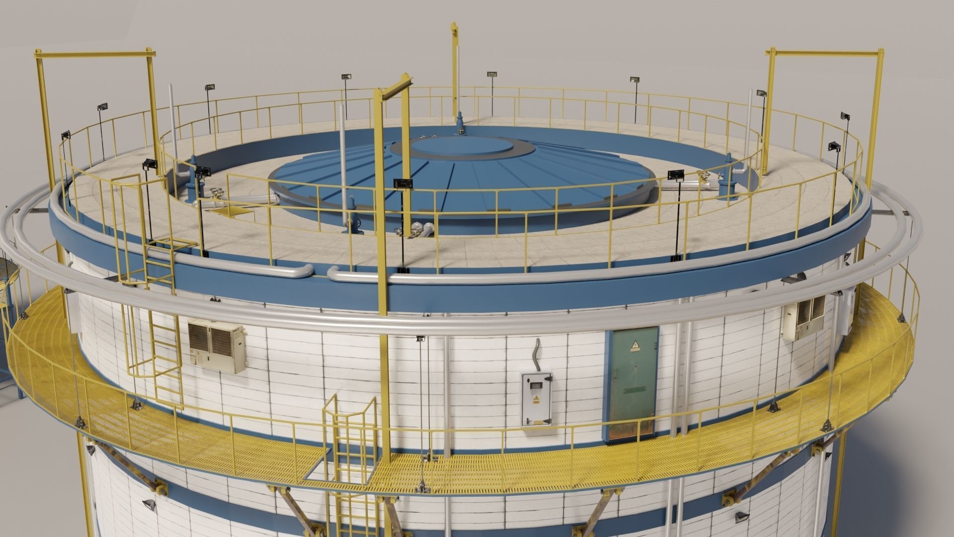 Refinery Collection 1 3D model | CGTrader