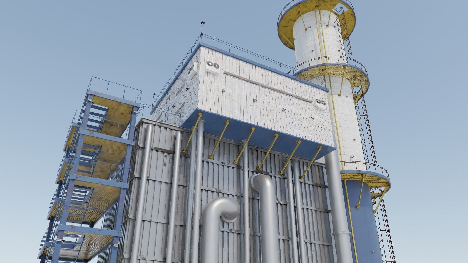 Refinery Collection 1 3D model | CGTrader