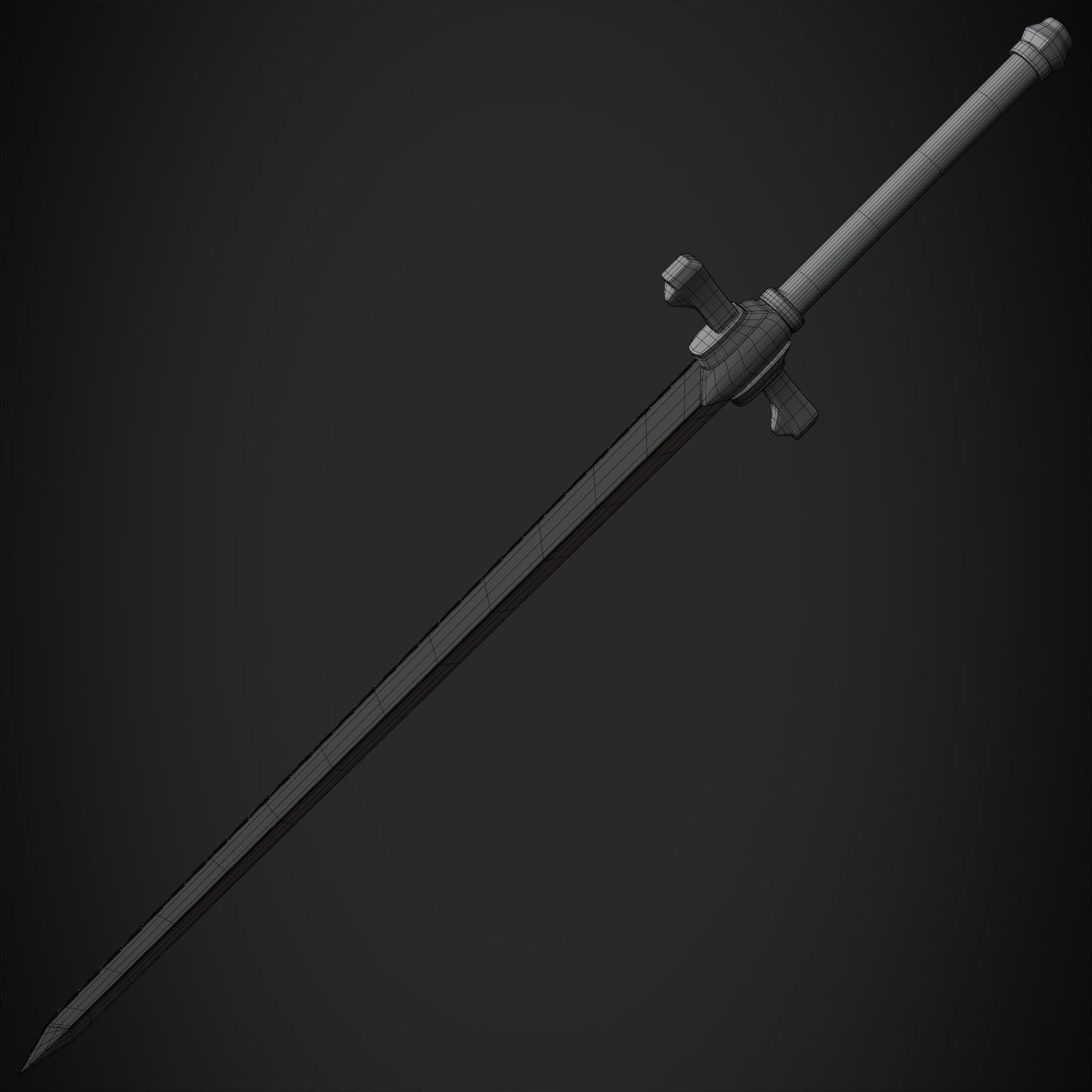 Dark Souls Solaire of Astora Sunlight Sword for Cosplay 3D model 3D ...