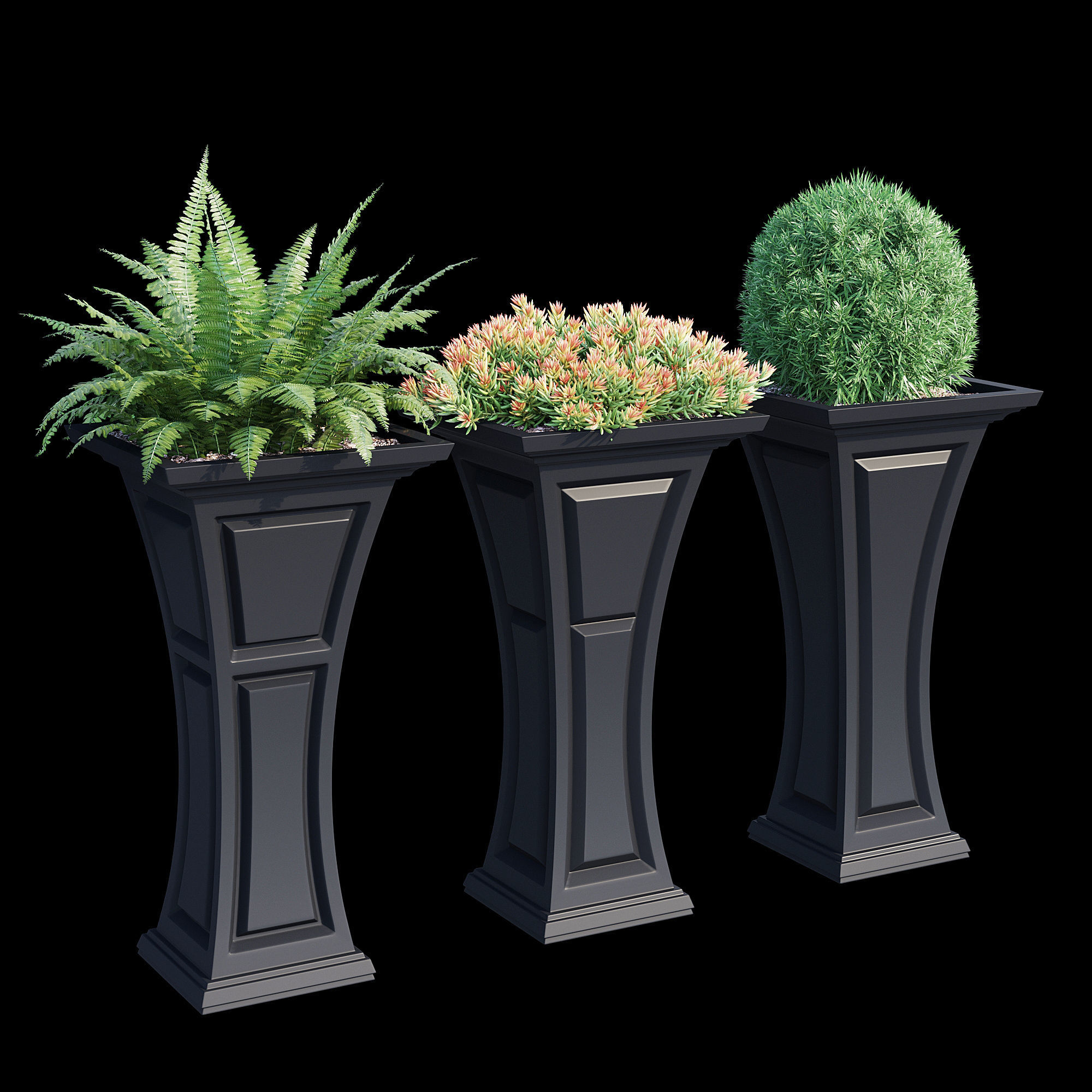 Heritage Planter 3D model | CGTrader