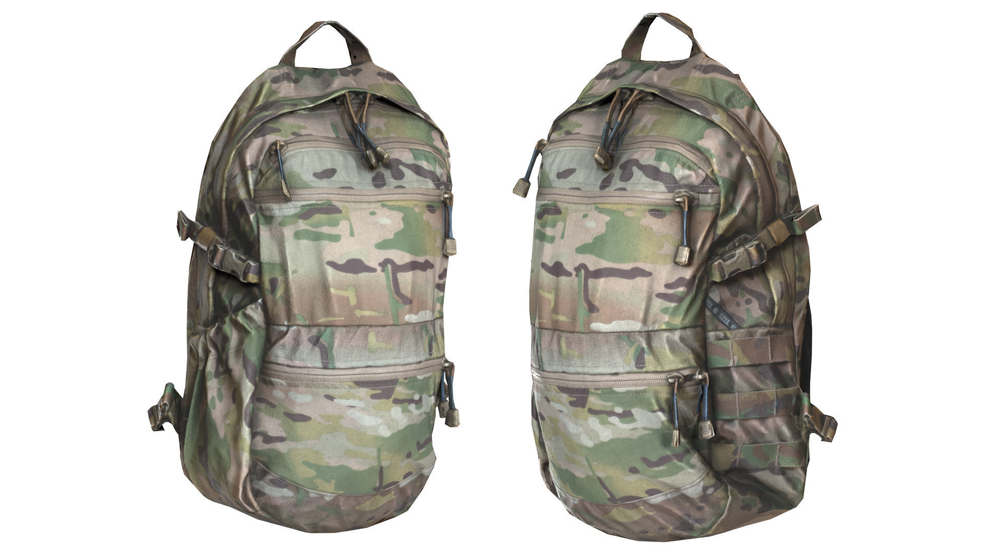 3D model AVS CRYE PRECISION BACKPACK VR / AR / low-poly | CGTrader