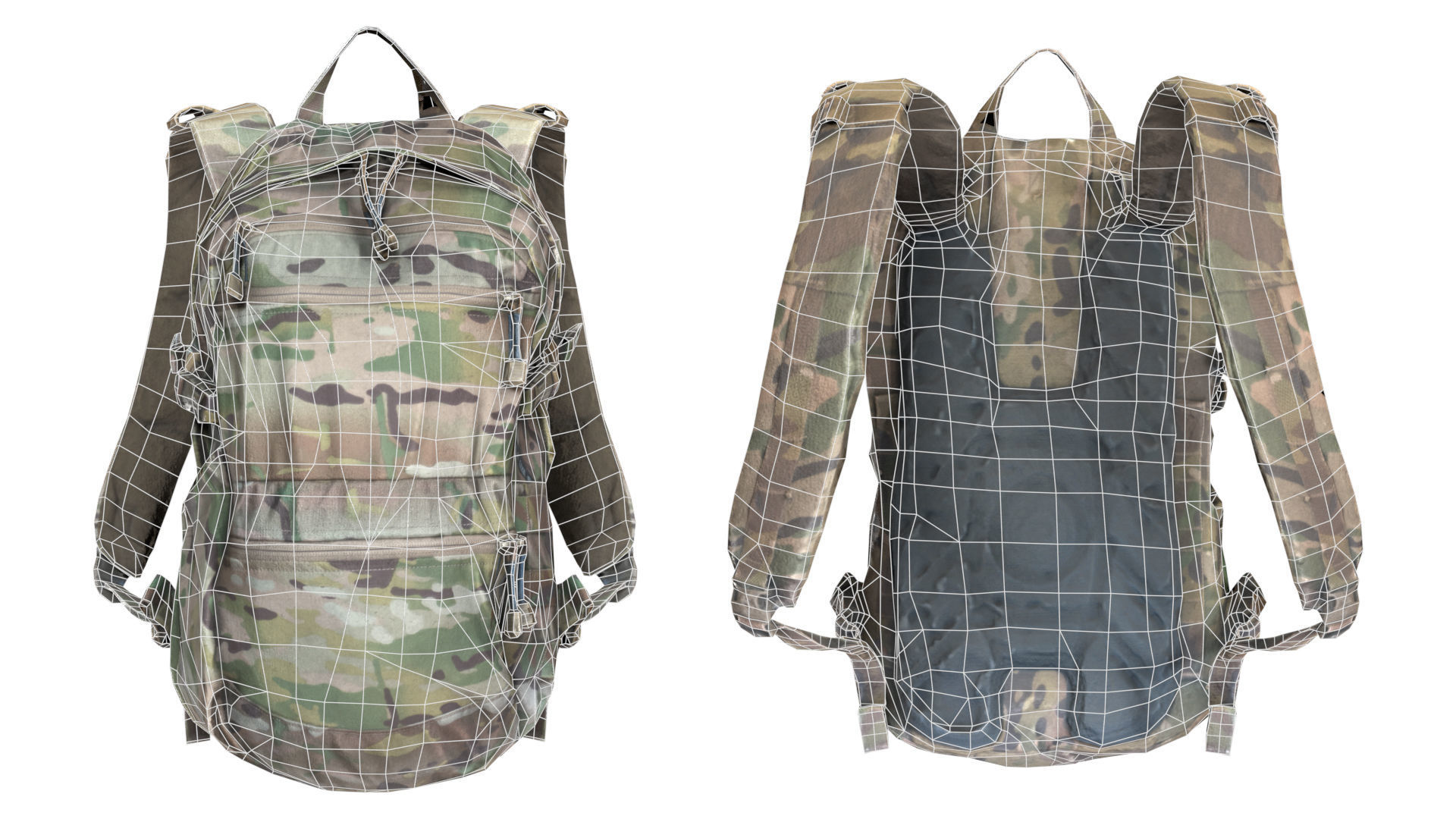 3D model AVS CRYE PRECISION BACKPACK VR / AR / low-poly | CGTrader