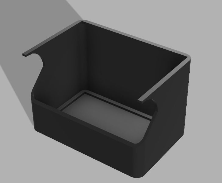 small stackable storage box 3D model 3D printable | CGTrader