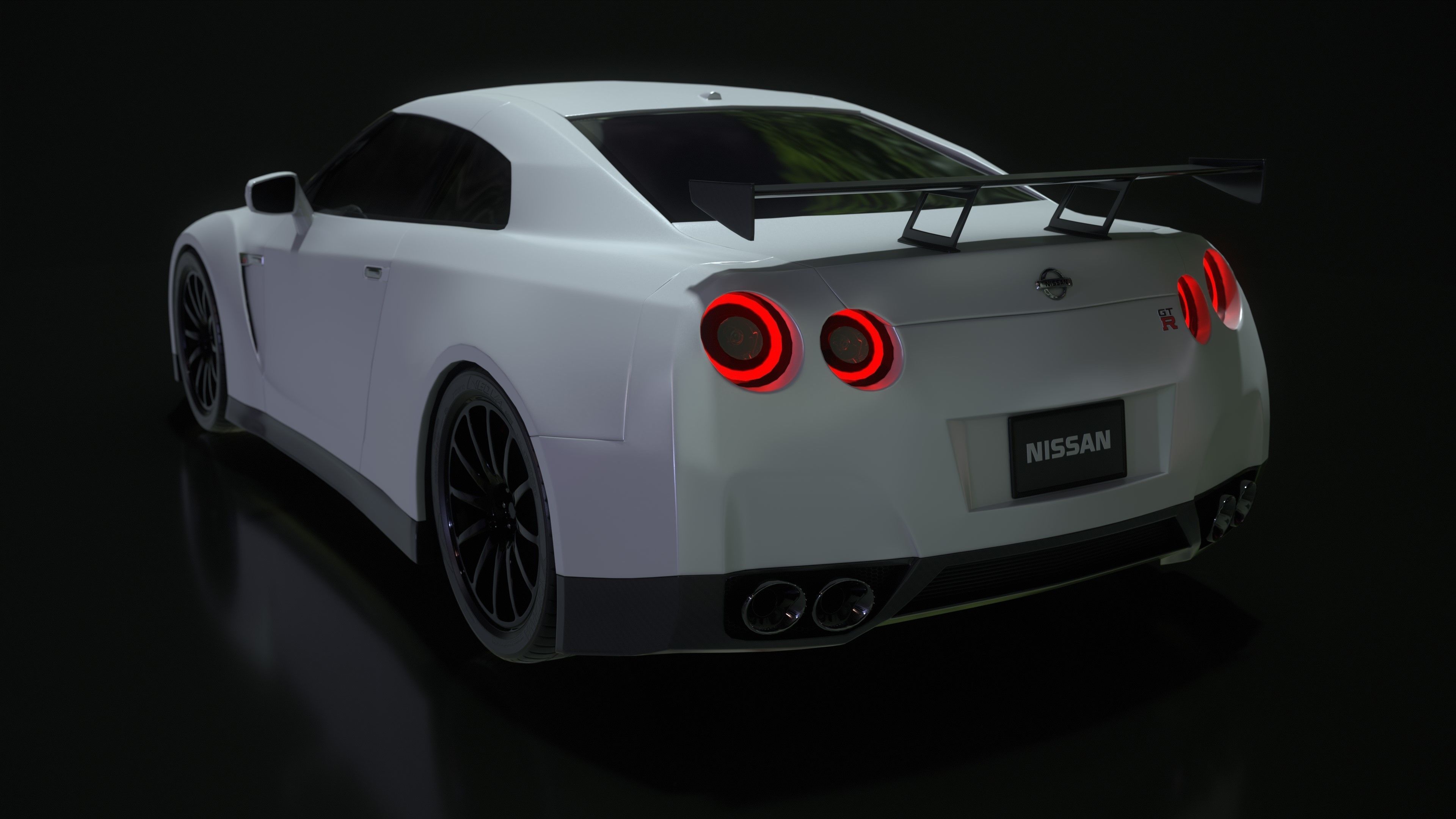 Nissan GTR Real Time Model 3D model | CGTrader