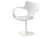 The Flute swivel chair plastic white 3D model | CGTrader