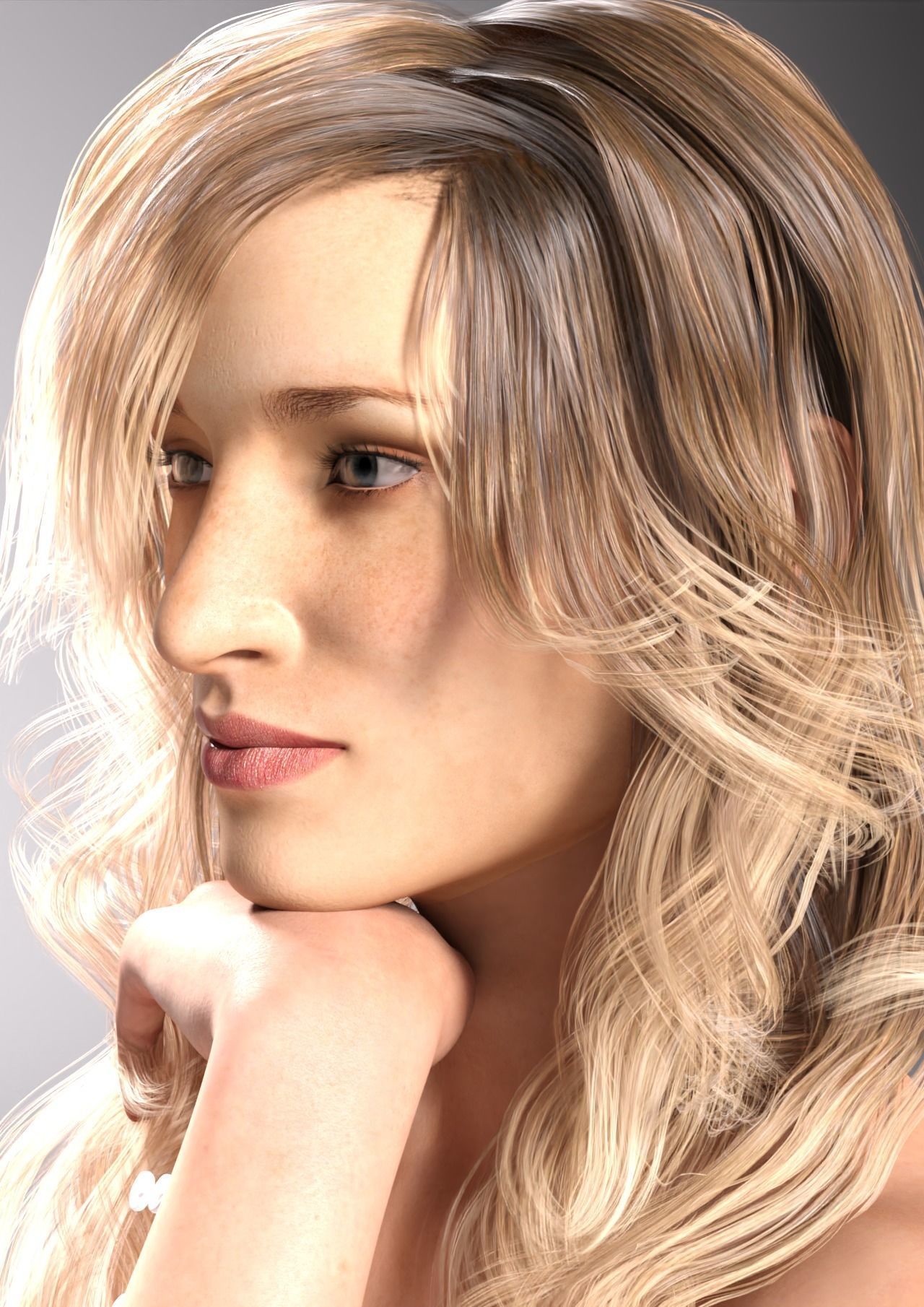 Uma Thurman HD for Genesis 8 Female 3D model rigged | CGTrader
