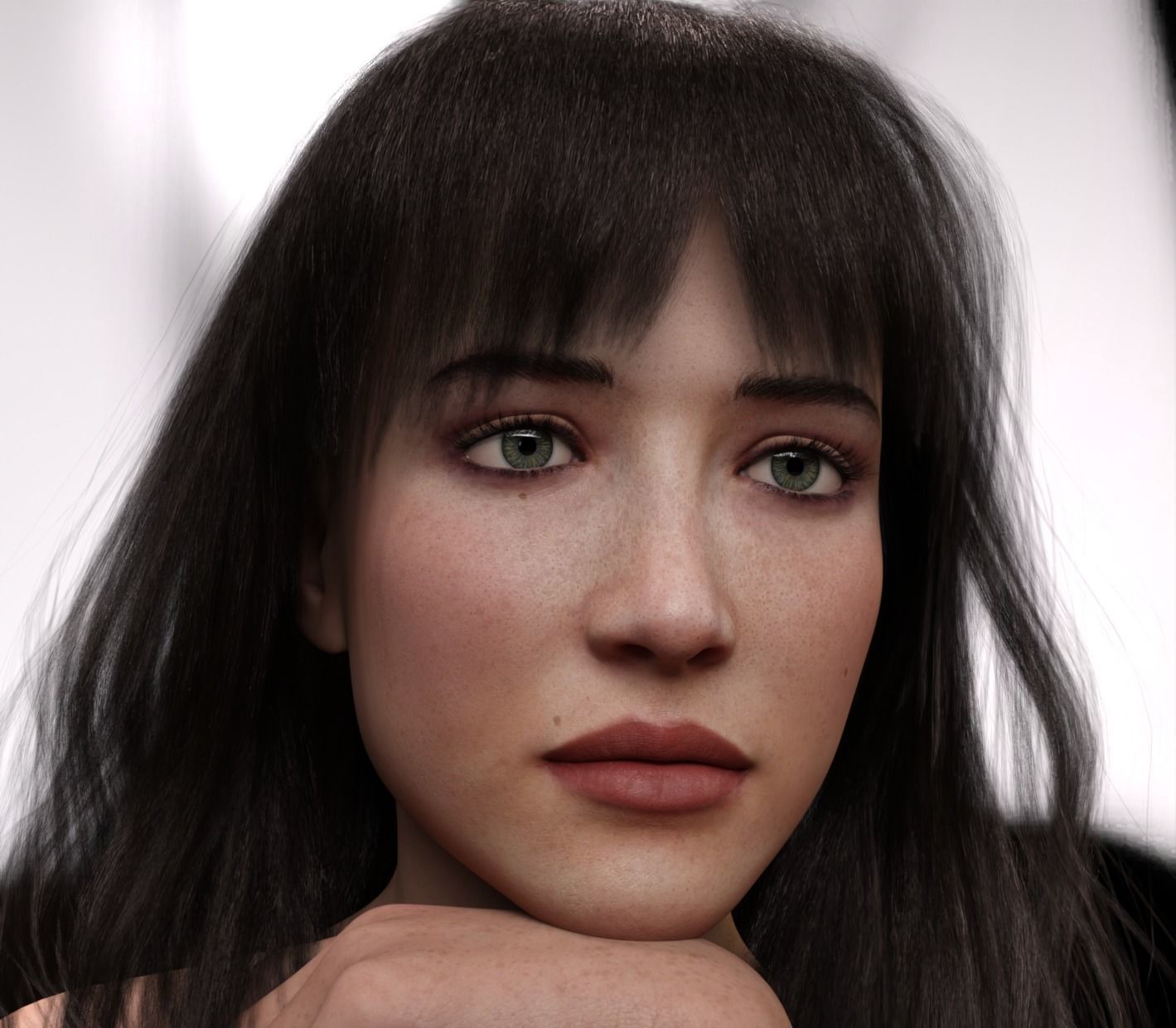 Sophie Marceau HD for Genesis 8 Female 3D model rigged | CGTrader
