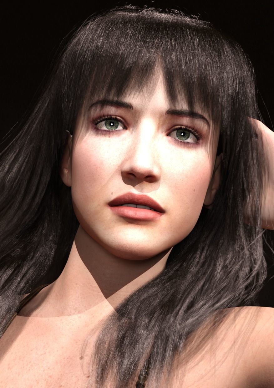 Sophie Marceau HD for Genesis 8 Female 3D model rigged | CGTrader