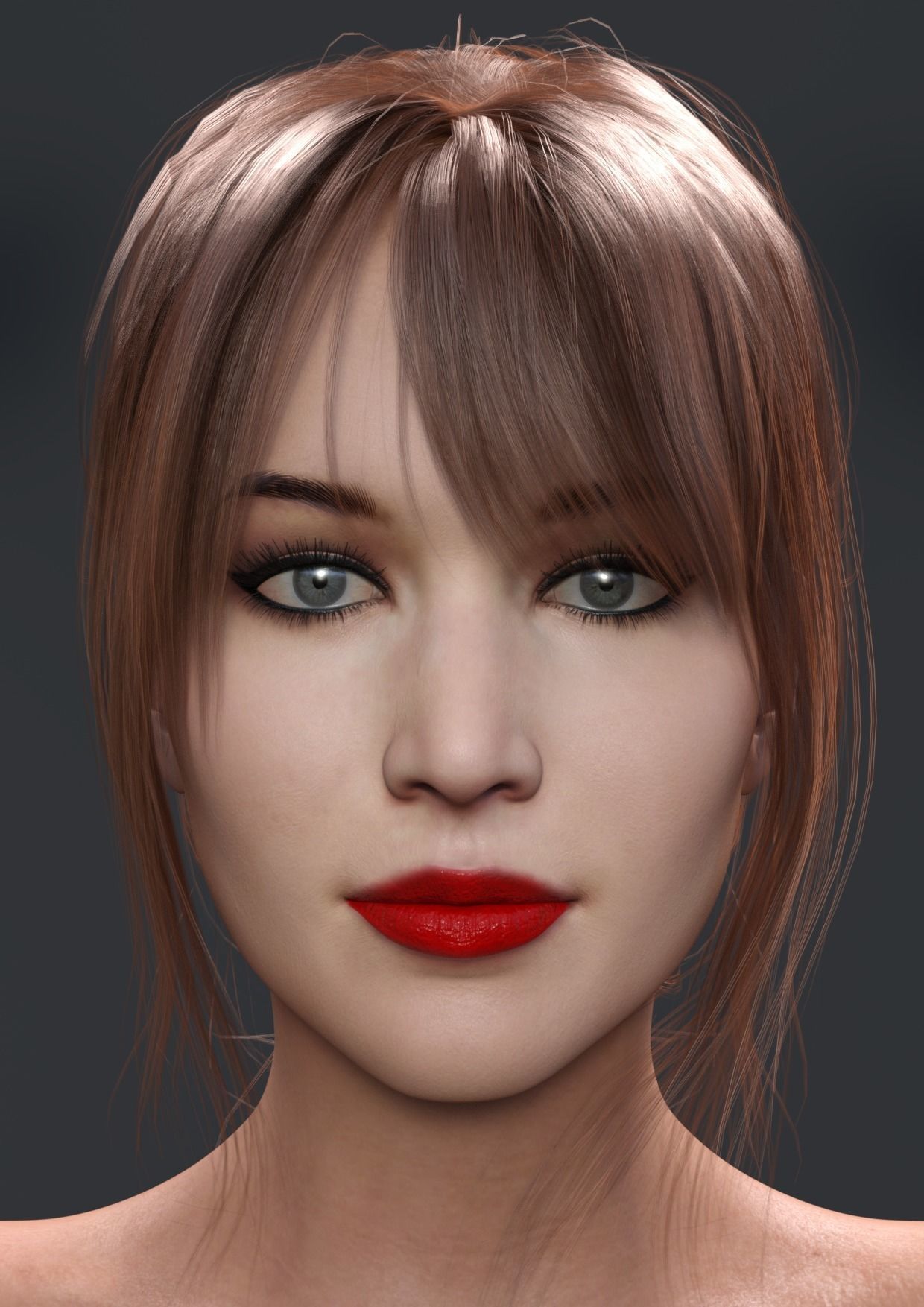 Jennifer Lawrence HD for Genesis 8-1 Female 3D model rigged | CGTrader