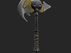 Diablo Style Melee Weapons Pack 1 3D Model Collection VR / AR / low ...