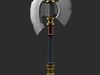 Diablo Style Melee Weapons Pack 1 3D Model Collection VR / AR / low ...