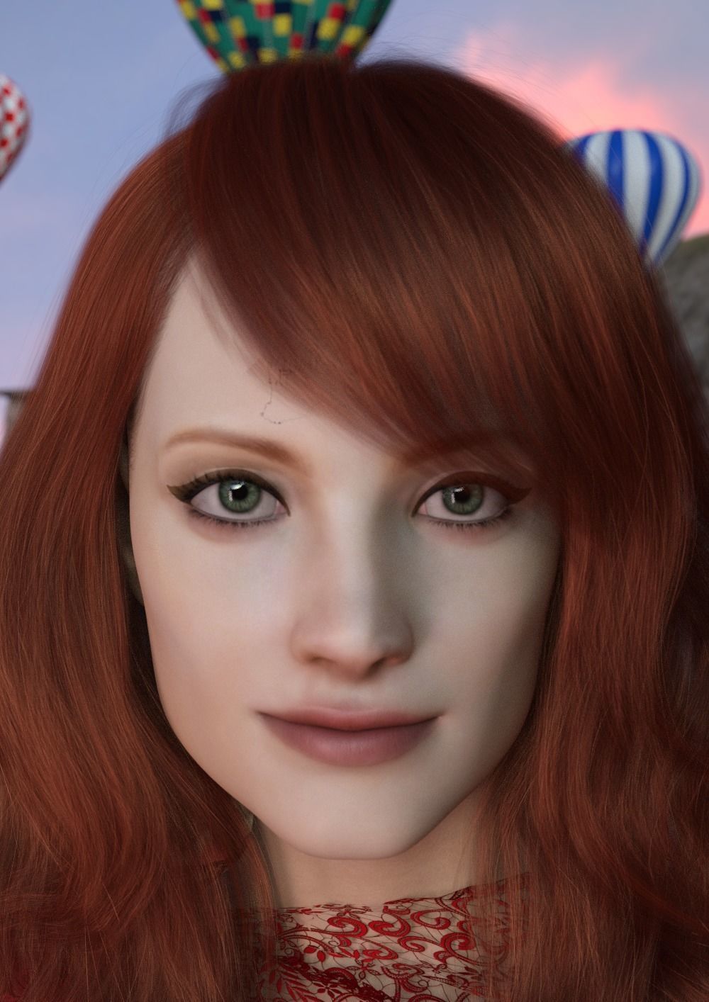 Jessica Chastain for Genesis 8 Female 3D model rigged | CGTrader
