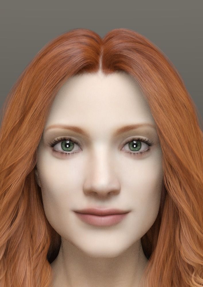 Jessica Chastain for Genesis 8 Female 3D model rigged | CGTrader