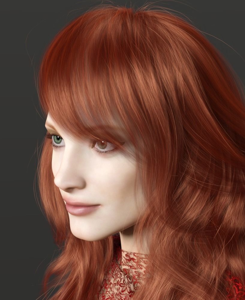 Jessica Chastain for Genesis 8 Female 3D model rigged | CGTrader