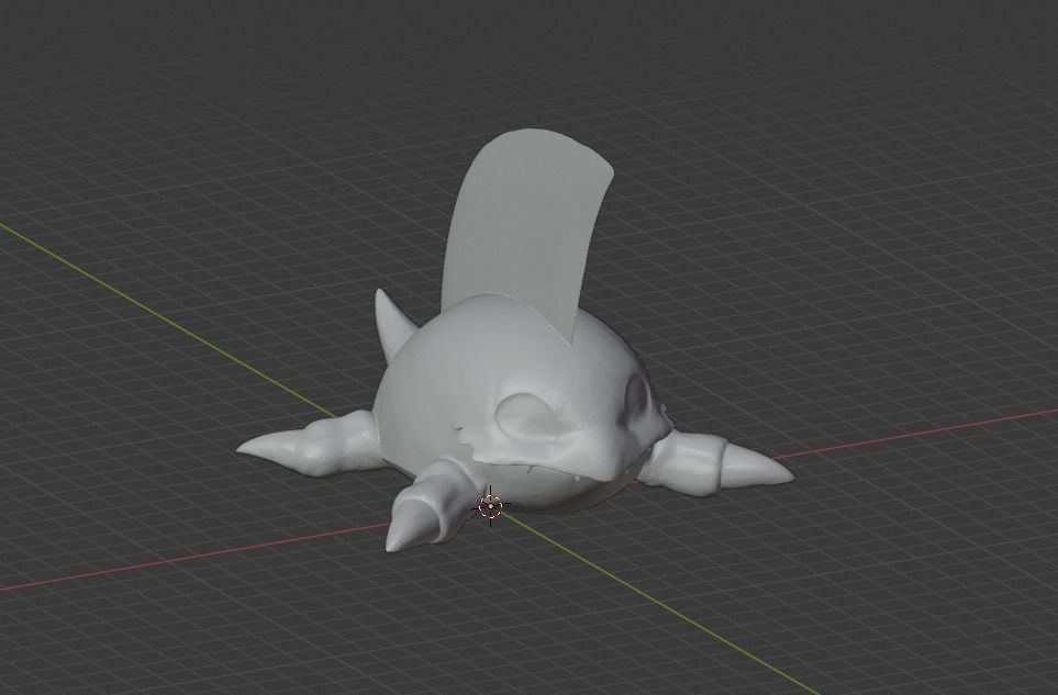 DIGIMON BETAMON 3D model 3D printable | CGTrader