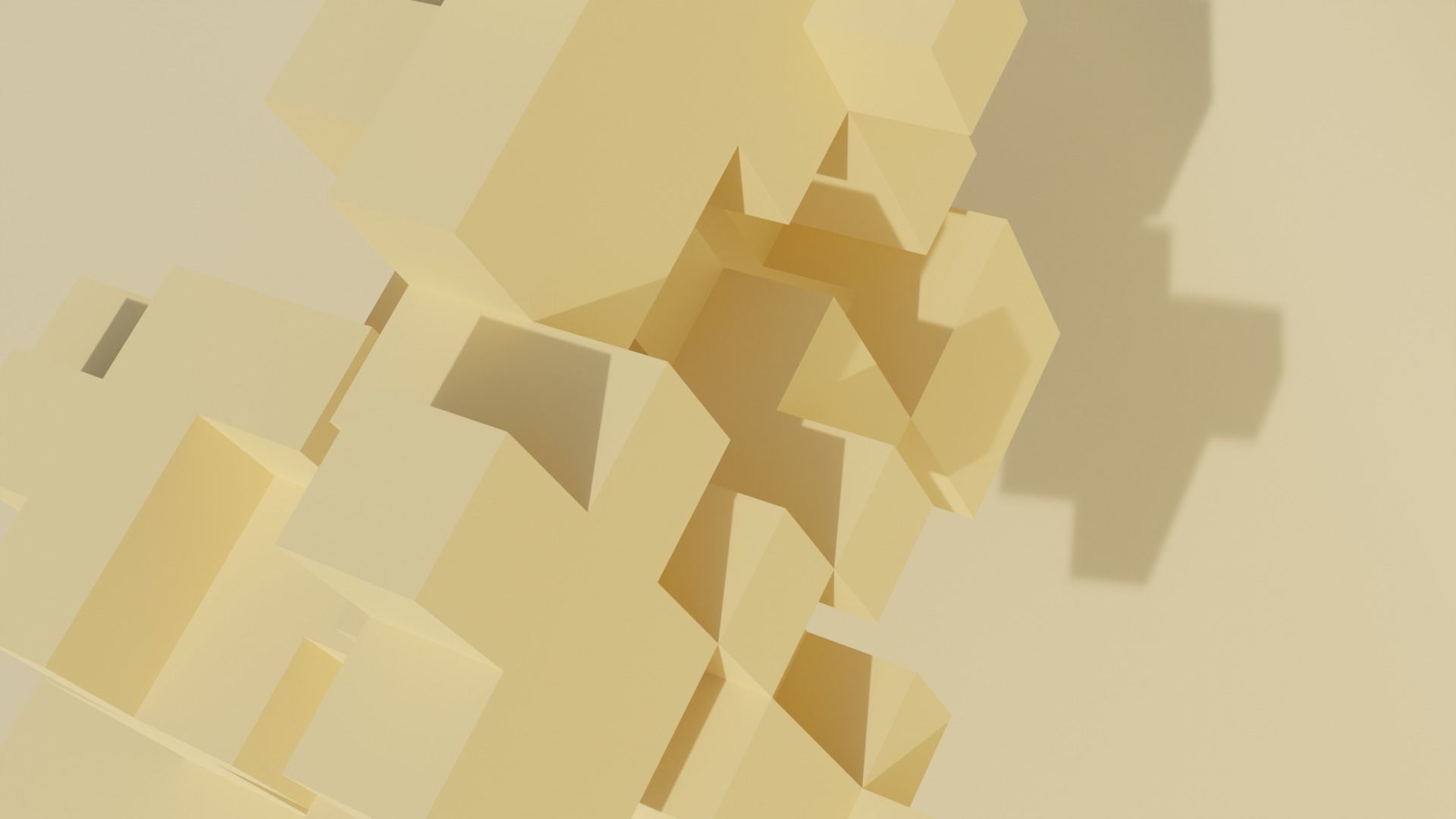 3D model Geometric blocks V4 VR / AR / low-poly | CGTrader