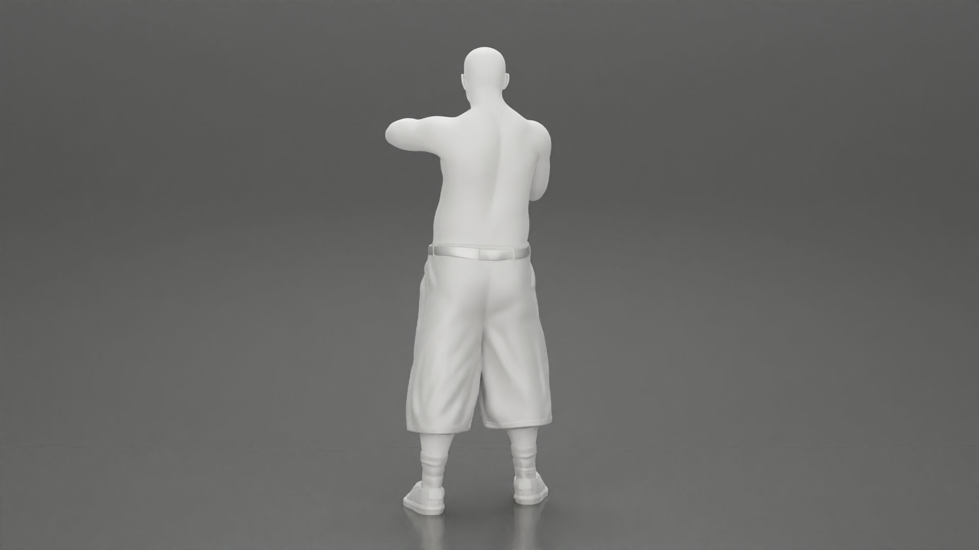 gangster homies standing in cropped trousers with sunglasses 3D model ...