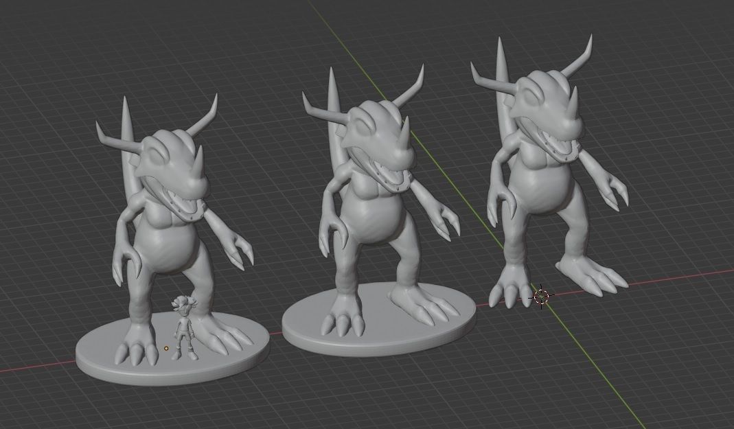 DIGIMON GREYMON 3D model 3D printable | CGTrader