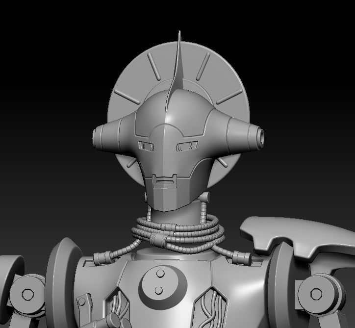 C-21 Highsinger droid articulation 3d print STL files 3D model 3D ...