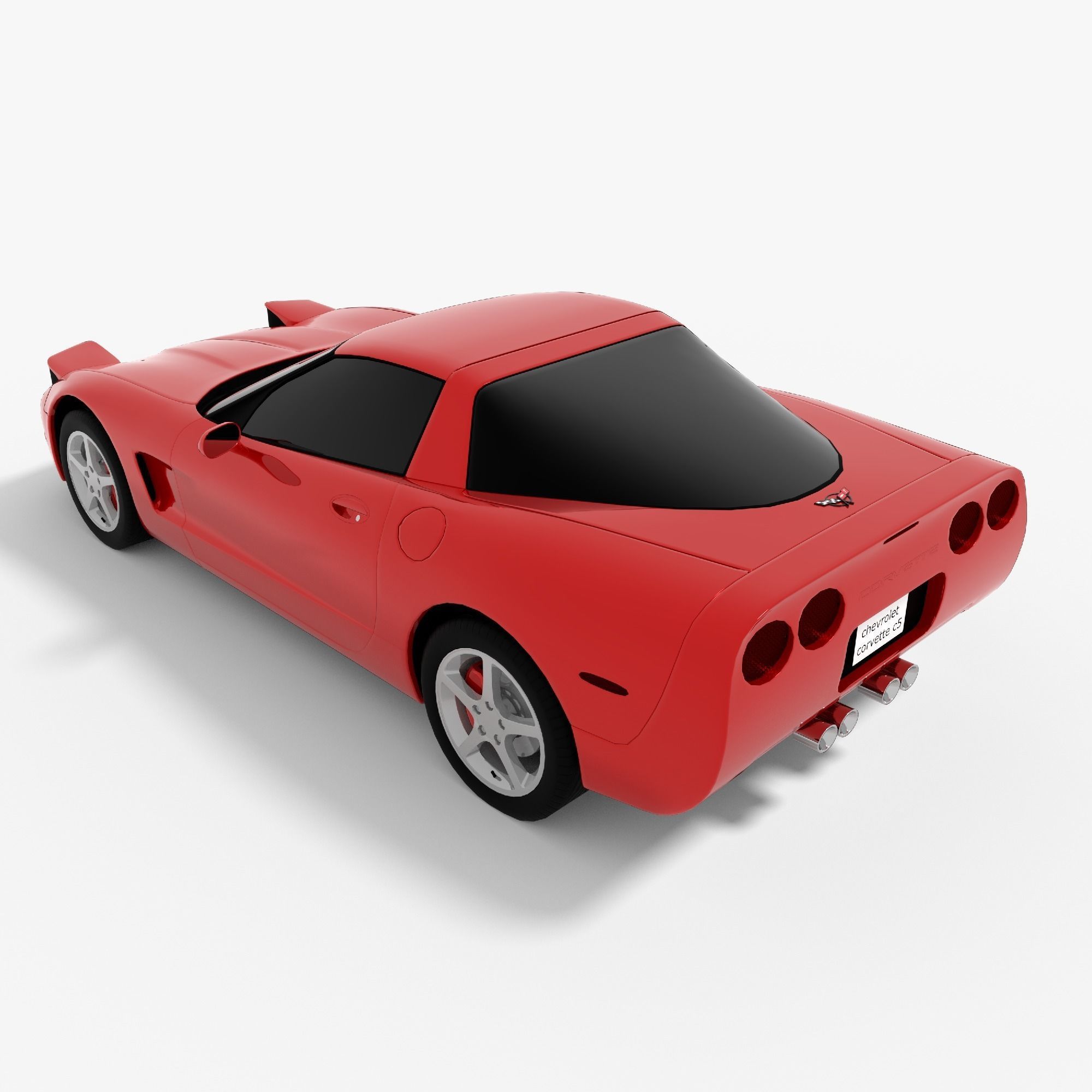3D model Chevrolet Corvette C5 VR / AR / low-poly | CGTrader