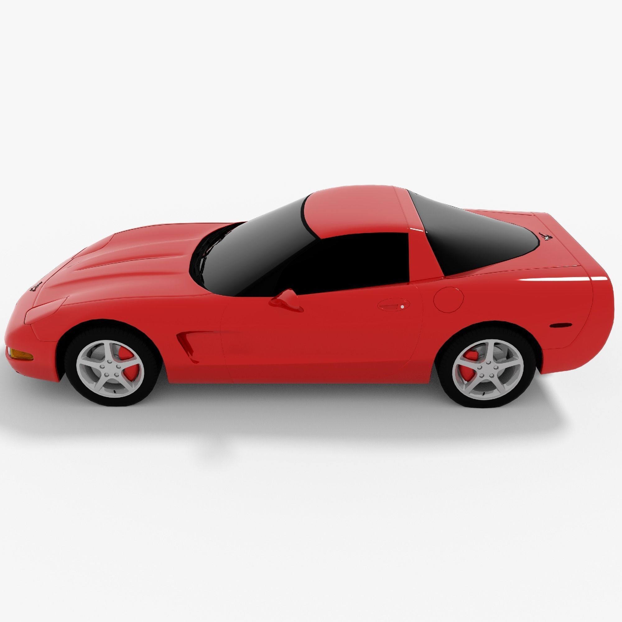 3D model Chevrolet Corvette C5 VR / AR / low-poly | CGTrader