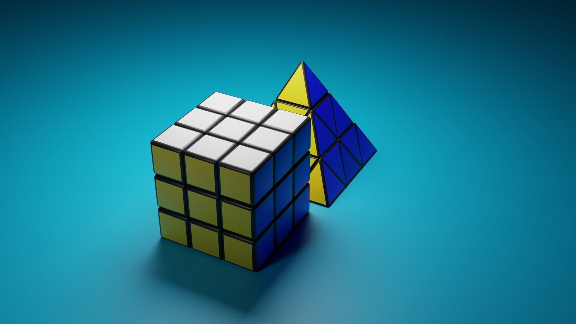 rubiks cube 3D model | CGTrader