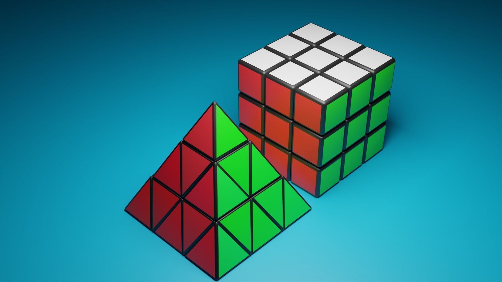 rubiks cube 3D model | CGTrader