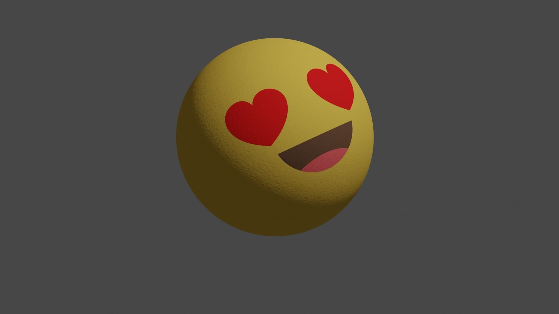 Heart Emoji 3d Model Cgtrader