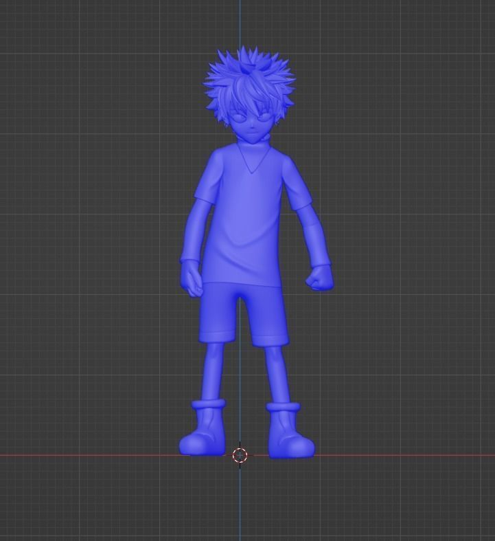 Killua Zoldyck - Hunter x Hunter 3D model rigged | CGTrader
