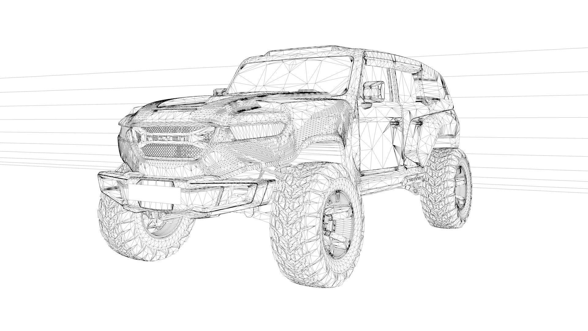 Rezvani Tank 3D model | CGTrader